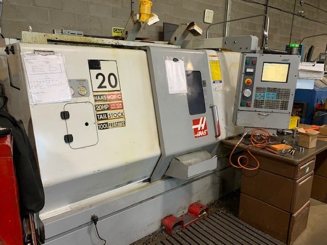 Used Haas SL-20T - CNC Lathe - 8068913 Used Haas SL-20T - CNC Lathe - 8068913