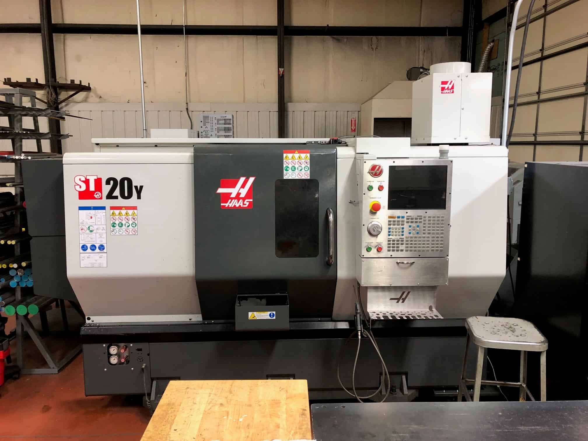 Used Haas ST-20Y - CNC Lathe - 8072609 Used Haas ST-20Y - CNC Lathe - 8072609